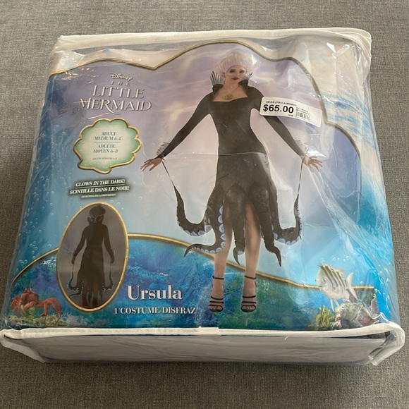 Disney | Other | Disney The Little Mermaid Ursula Glow In The Dark ...